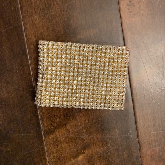 Bags | Fun Sparkly Yellow Rhinestone Wallet | Poshmark